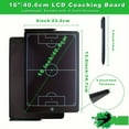 erfcxs POCREATION 16 Inch LCD Flexible Screen Football Coaching Board ...