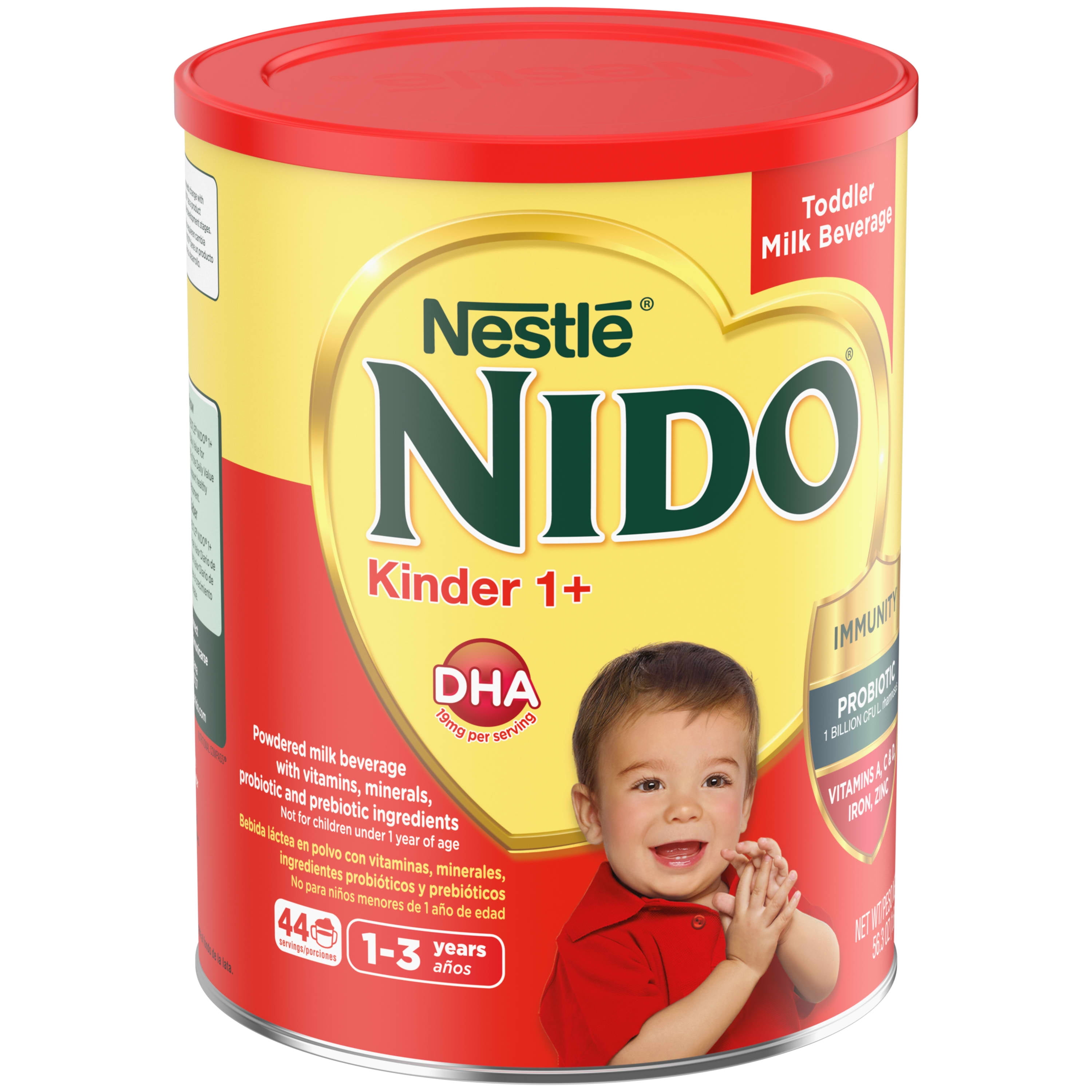 Buy Nestle NIDO Kinder 1+ Toddler Powdered Milk Beverage - 56.4 Oz (3. ...