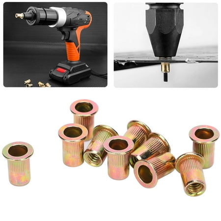 Octpeak Blind Rivet Nut,Rivet Nut,200pcs Blind Rivet Nut Nutserts ...