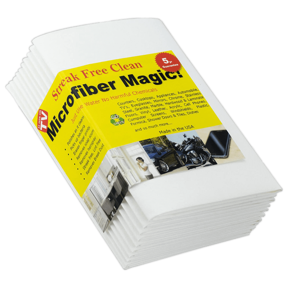 AERai Group Microfiber Cleaning Cloths, Microfiber Magic Streak Free ...