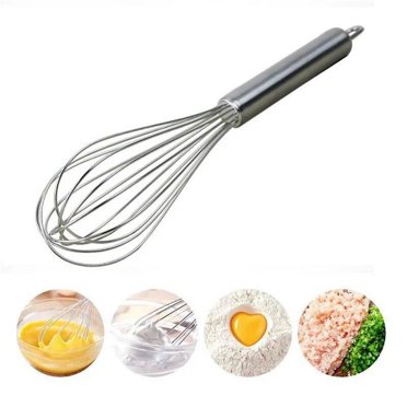 Chef Craft 7" Steel Spring Coil Whisk, French Whisk - Great For Hand ...