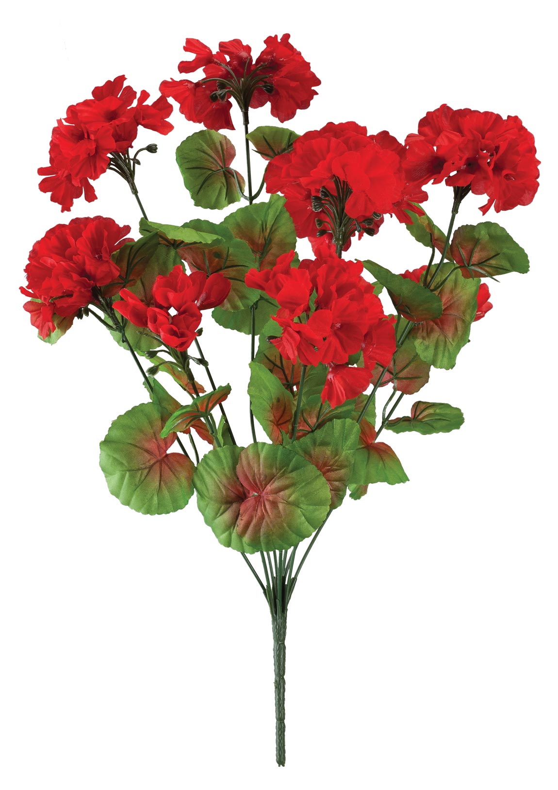 All-Weather Red Geranium Bush by OakRidgeTM - Walmart.com