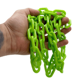 M&M Bird Toys, 2001 5ft Medium Green Plastic Bird Toy Chain, Pet Parrot ...