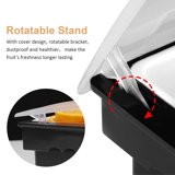 FJXIN Plastic Garnish Station with 5 Trays and Lid - Walmart.com