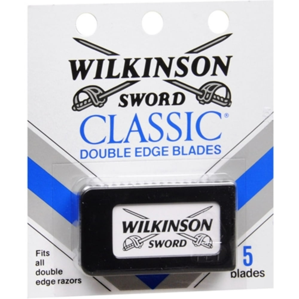 Wilkinson Sword Classic Double Edge Blades, 5 ea (Pack of 2) - Walmart ...