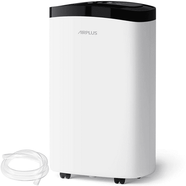 AIRPLUS Dehumidifiers, 30 Pint Dehumidifiers with Drain Hose, 1,500 Sq ...