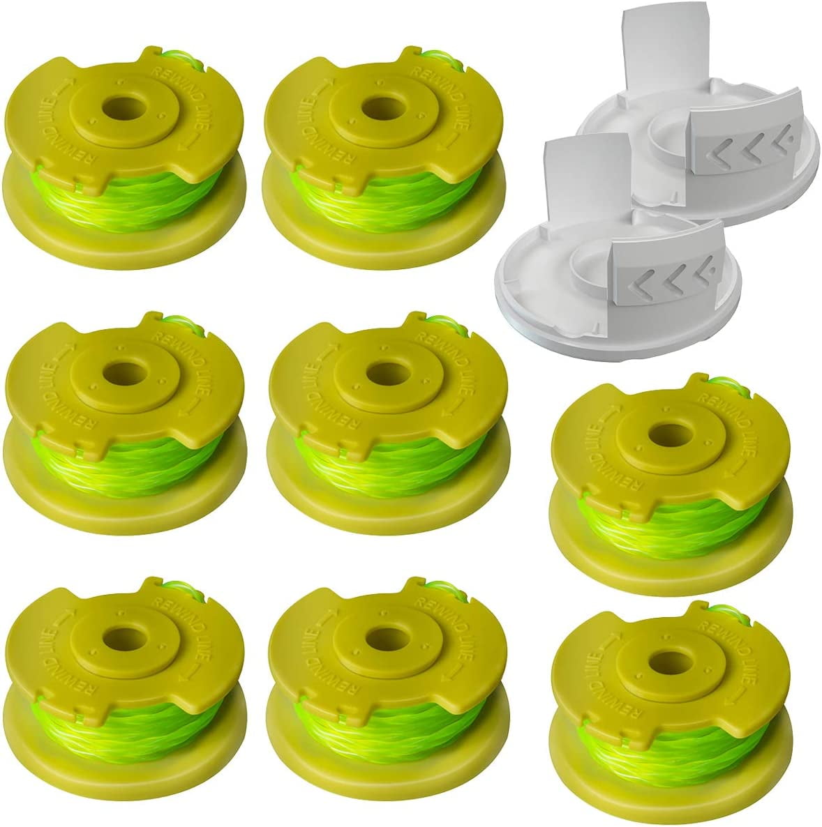 LAICAIW RYOBI AC80RL3 0.080” Twisted String Trimmer Spool Line 11ft ...