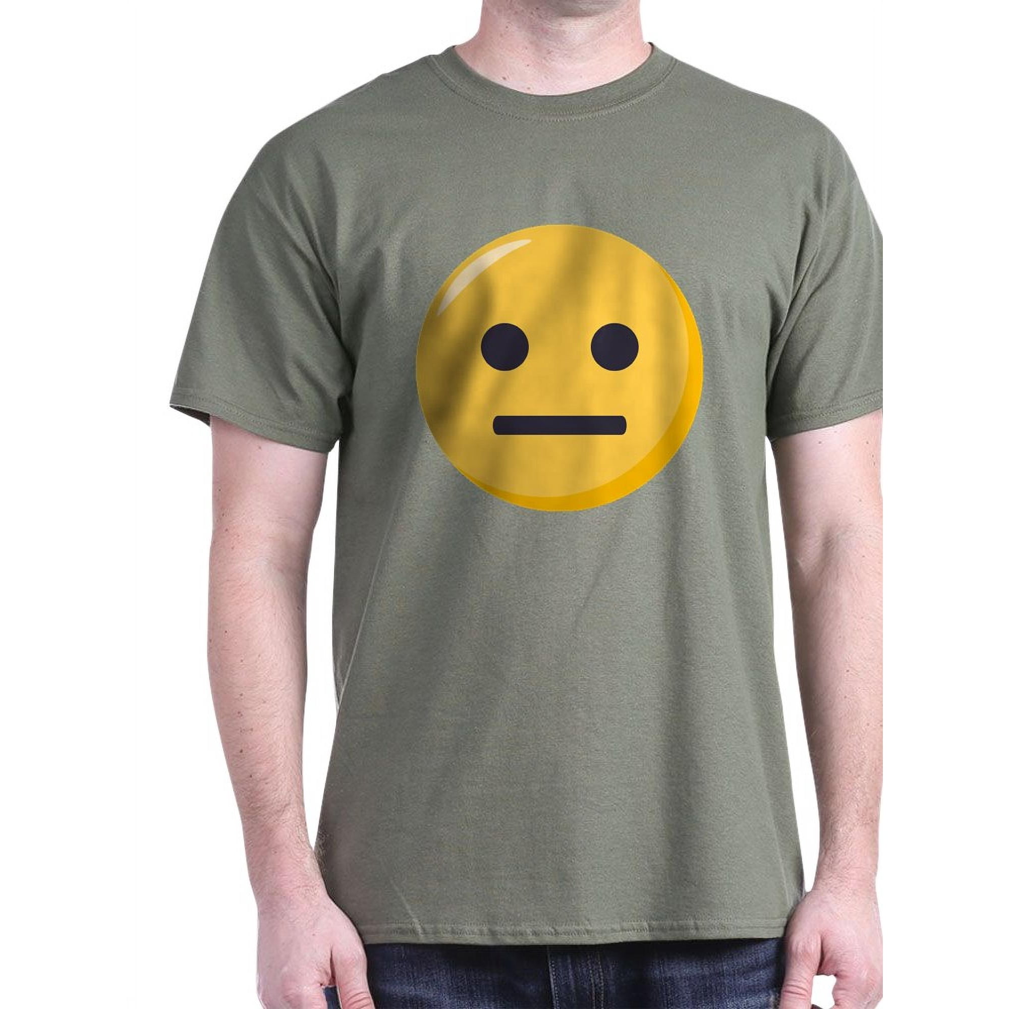 Straight Face Emoji
