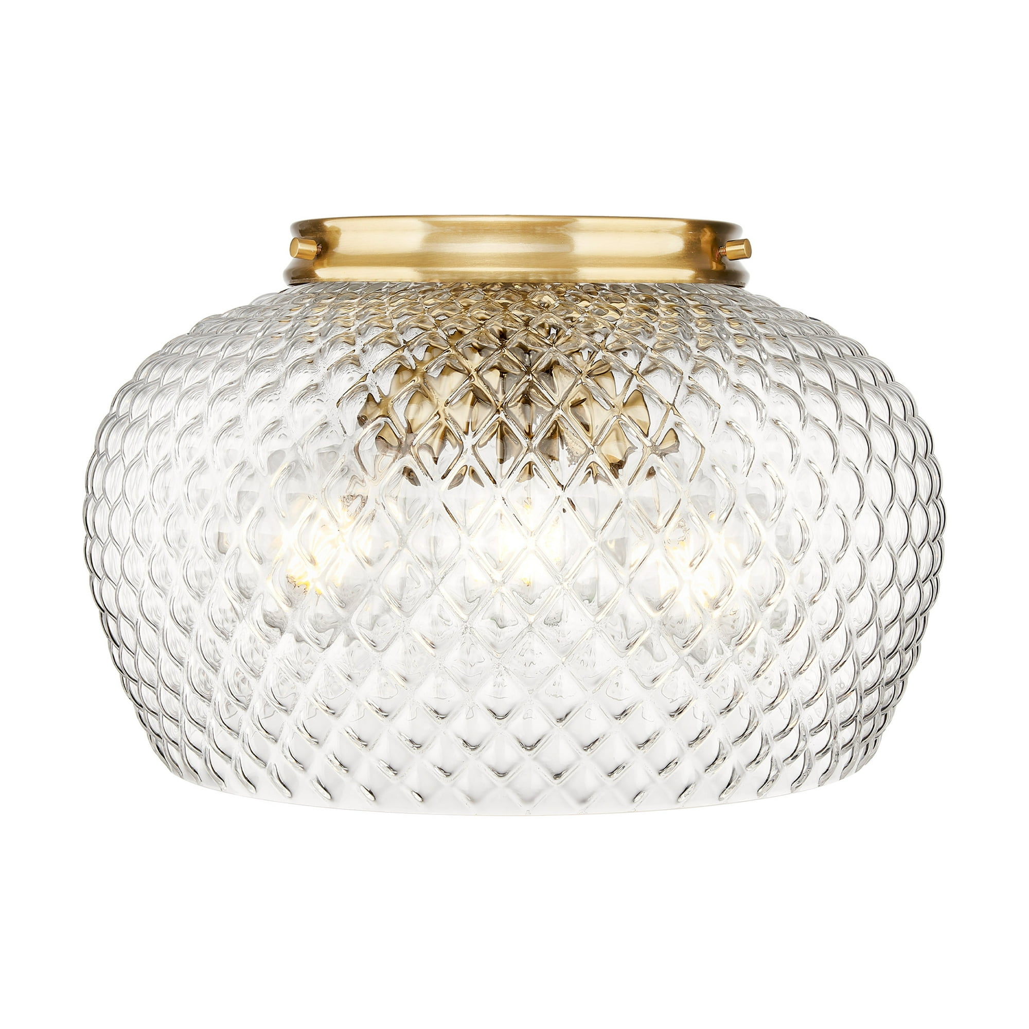 Click here for Golden Lighting Adeline 3 Light Flush Mount In Mod... prices