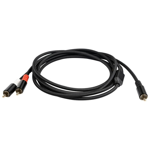 freestylehome RCA to 2RCA Subwoofer Cable Y Adapter Splitter for ...