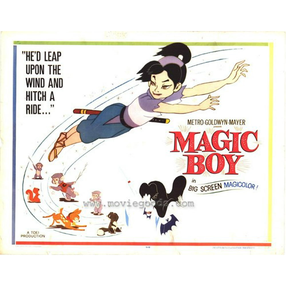 Magic Boy - movie POSTER (Half Sheet Style B) (22" x 28") (1960 ...