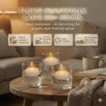 24pcs Flameless Floating Candles Waterproof, 200Hr 3”LED Floating Tea ...
