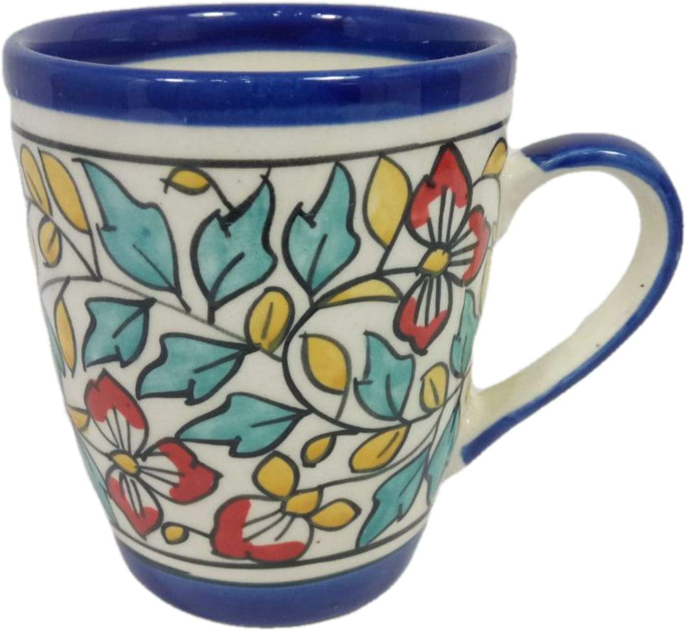 India Meets India Handicraft Ceramic Mug Tea Mug Ceramic Coffee Mug 250 ...