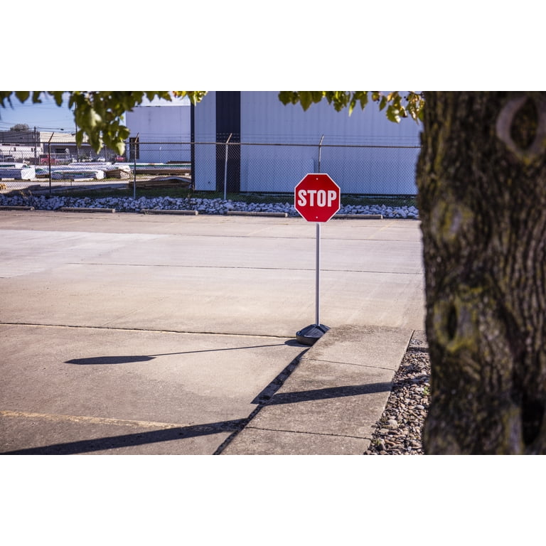 Us Weight 4' Sign Post And 40 Lb. Base Kit (u2212 For Sale Free ...
