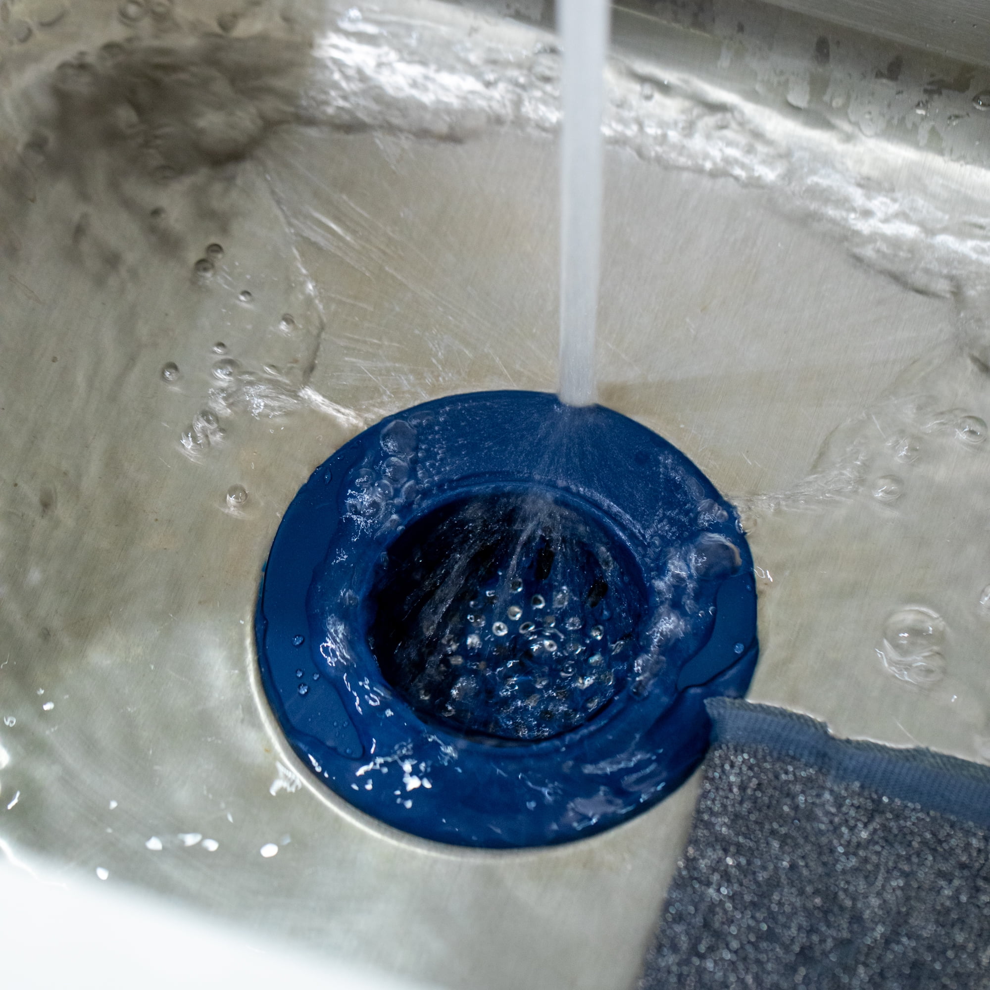 Thyme & Table Silicone Kitchen Sink Strainer, Navy - Walmart.com