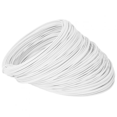 Galvanized Iron Galvanized Iron Wire DIY White Twist Ties Gardening ...