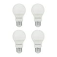 Sylvania LED Light Bulb, A19, 8.5W, Medium Base, 5000K Daylight, 800 Lumens, 4 Pack - Walmart.com