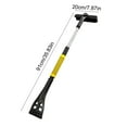 3-in-1 Snow Shovel Car Windshield Ice Scraper With Snow Brush ...