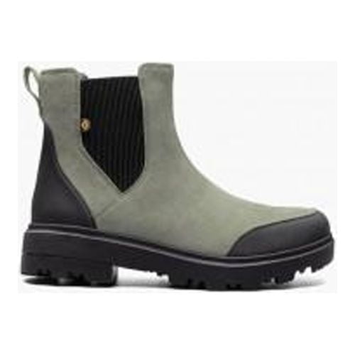 (取寄) ボグスフットウェア レディース ホリー チェルシー レイン ブーツ Bogs Footwear women Holly Chelsea Rain Boots (For Women)  Green Ash BOGS Women's Holly Chelsea Leather Rain Boot Green Ash - 72839-337
