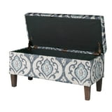 HomePop Large Storage Bench, Multiple Colors - Walmart.com