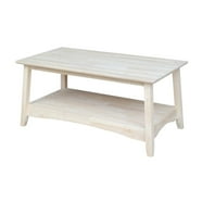 International Concepts Java Coffee Table Unfinished - Walmart.com