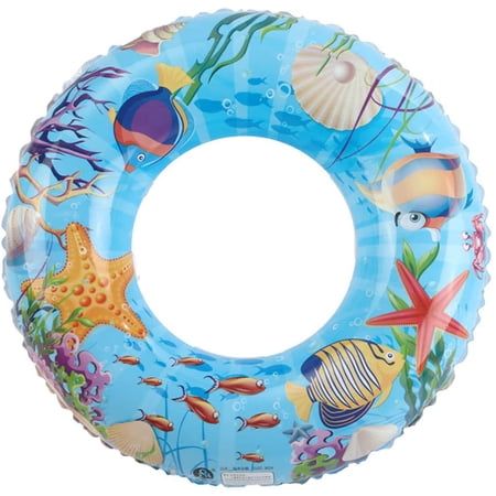 Inflatable Pool Float Tube Confetti Swimming Rings Summer Fun Beach ...