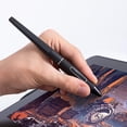 PW517 Digital Pressure Stylus PenWith 10 Nibs For Huion Drawing Monitor ...
