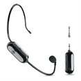 2.4G Wireless Microphone Headset Long Range Head Handheld Mic 2 in 1 ...