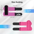 SupreGear Finger Support Brace 2-Pack Adjustable Splint Stabilizer Pink ...