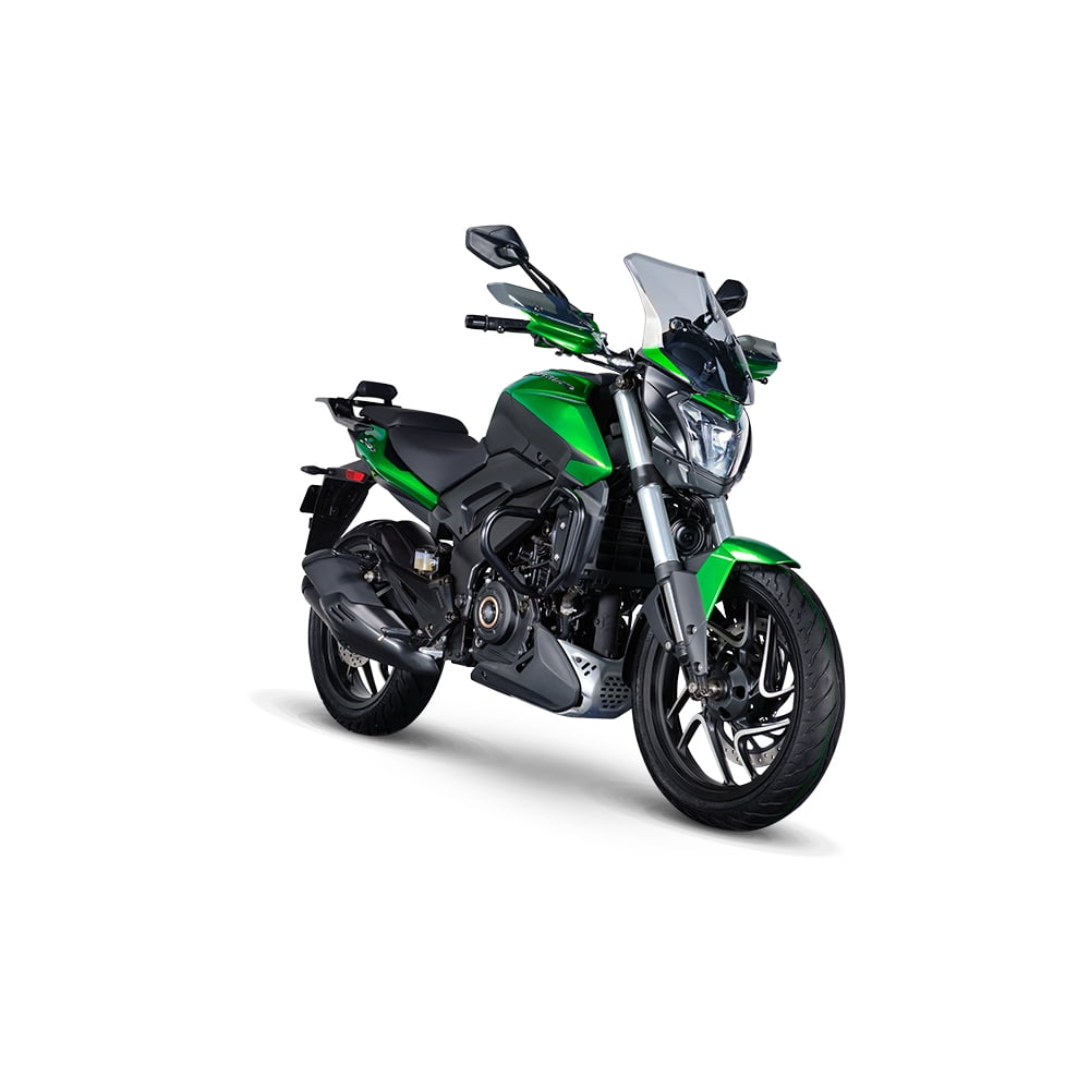 Motocicleta Bajaj Deportiva Dominar TE 400 Verde 2025 | Walmart en línea