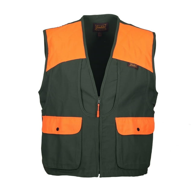 Gamehide Vest Upland Hunting Briar Proof Heavy Duty Olive - XL ...