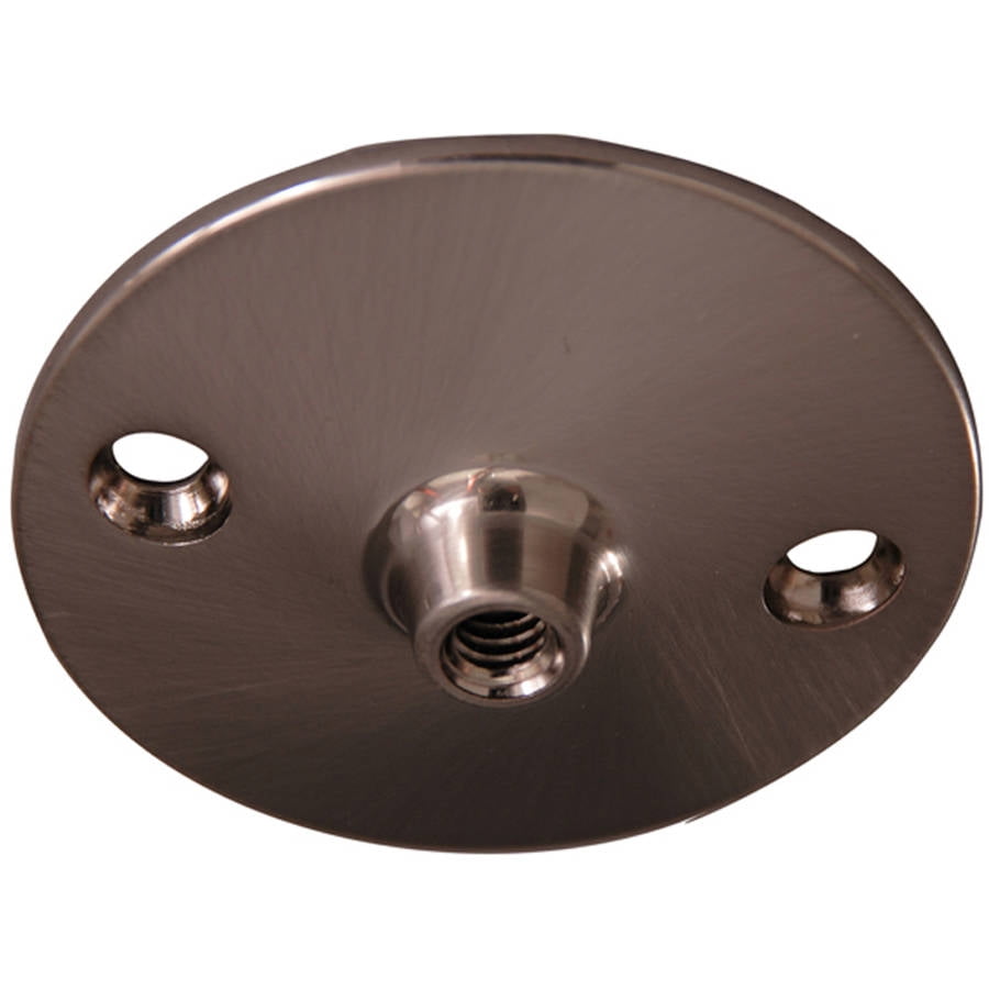 Decor Plumbing Round Flange for Ceiling Support, Brushed Nickel ...