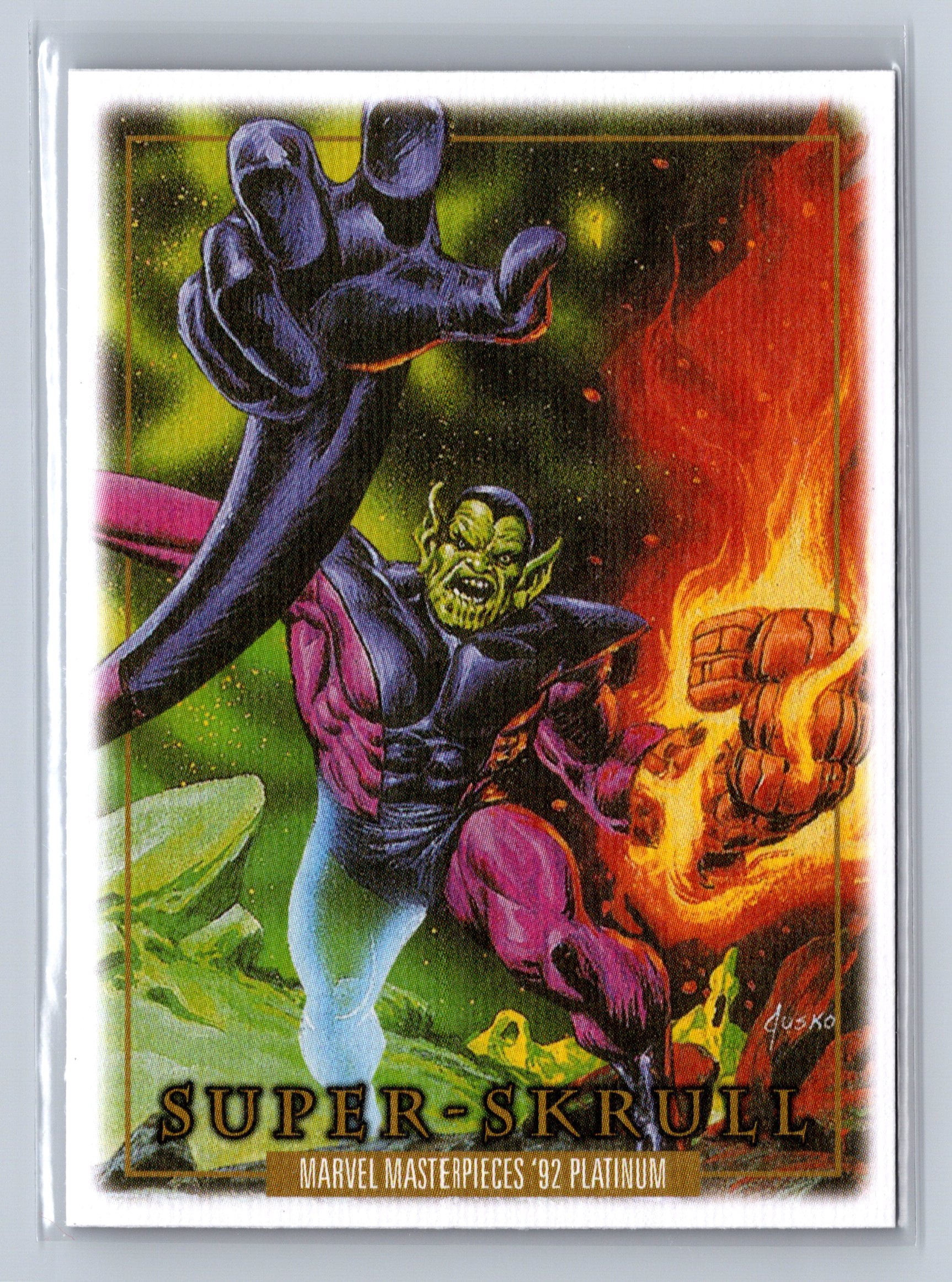 2024 Marvel Masterpieces '92 Platinum Super-Skrull #84 - Walmart.com