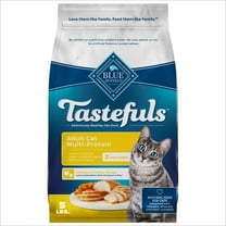 Blue Buffalo Tastefuls Adult Cat Dry Food, Multi-Protein Chicken ...