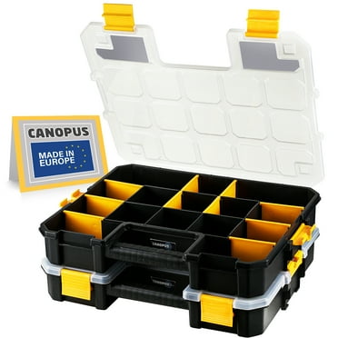 HART Stack System Tool Box with Removable Organizer Bins, Fits Modular ...