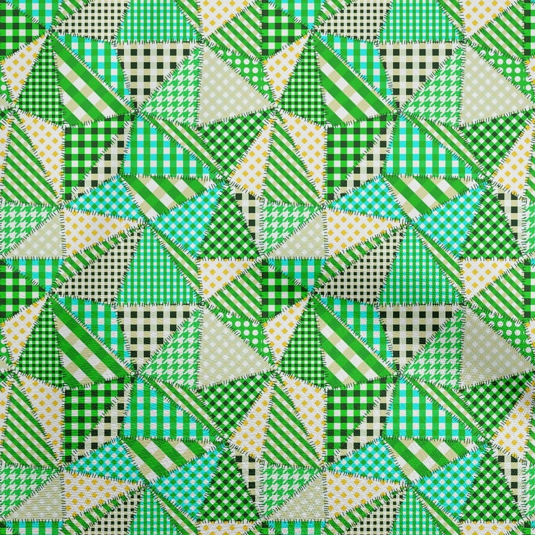 Velvet Patchwork Fabric