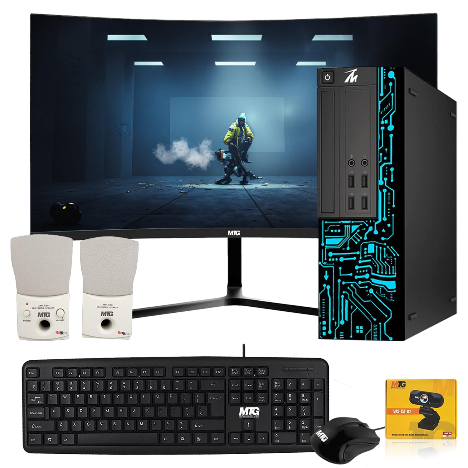 Restored Computer Desktop PC,Intel Core i5,Siwa 8,8GB RAM,128GB SSD ...