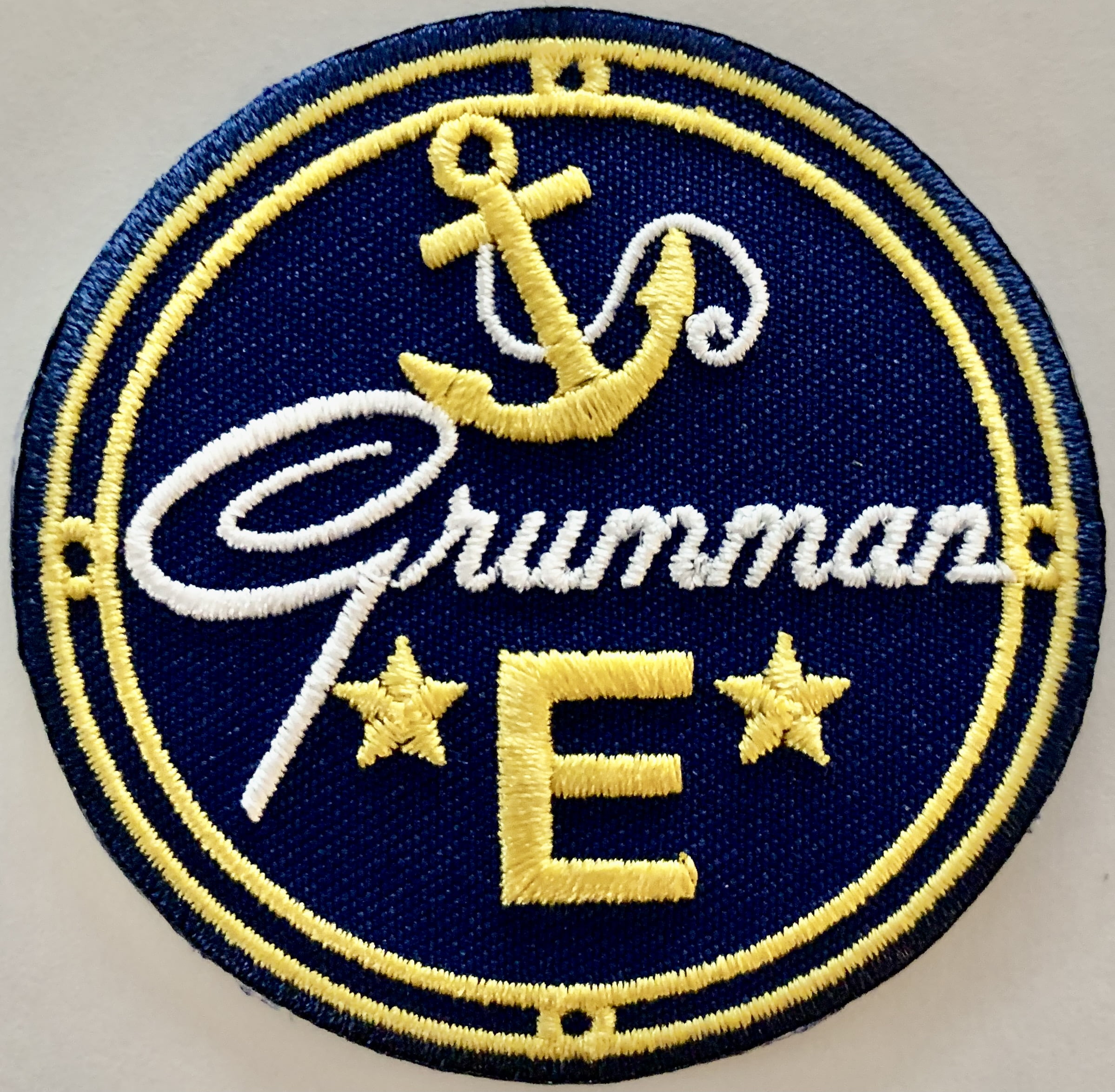 WWII Navy "E" Award Embroidered Patch - Walmart.com