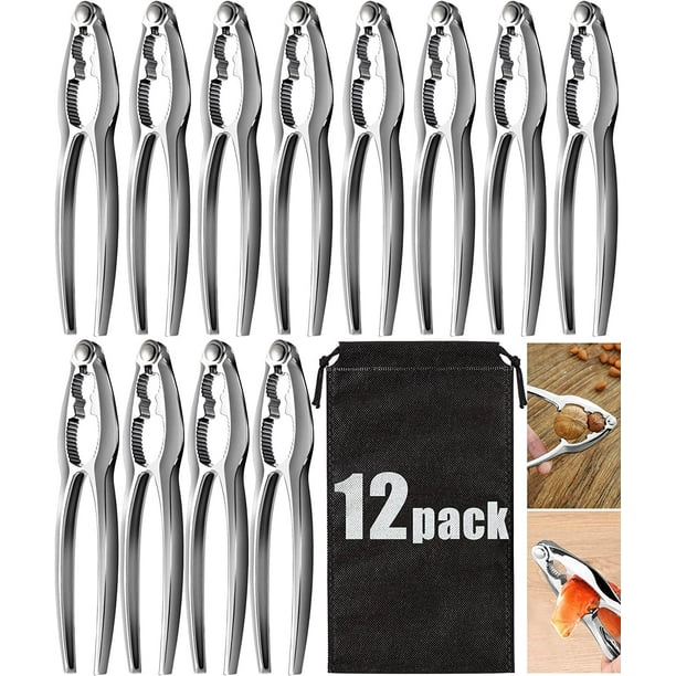 12 Pcs Crab Crackers and Tools Set Heavy Duty Seafood Tools Set Crab ...