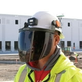 Klein Tools 60473 Face Shield, Safety Helmet and Cap-Style Hard Hat ...