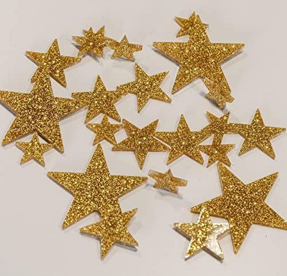 4 Packs Floating Stars Glitter Gold-Fills 4 Gallons For Your Vases ...