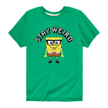 SpongeBob SquarePants Boys Short Sleeve T-Shirt - Spongebob, Patrick ...