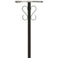 Gibraltar Round Steel Mailbox Post, Black - Design for Lightweight ...