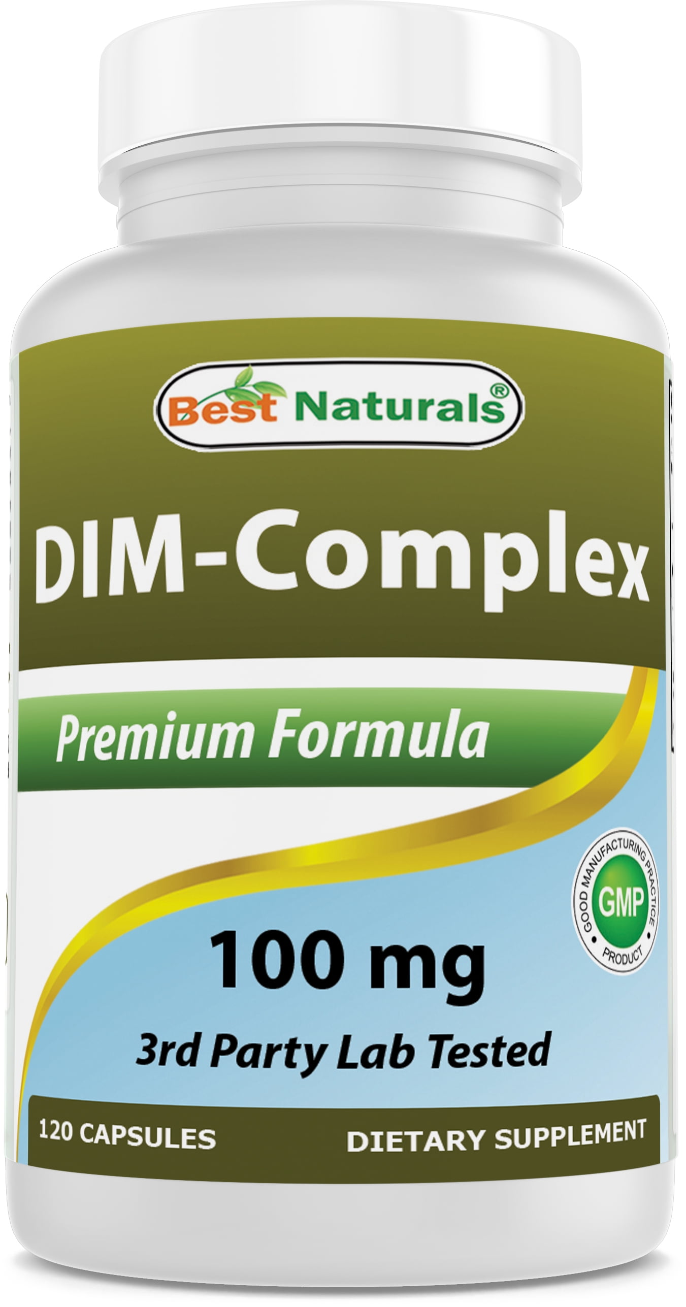 Best Naturals DIM Complex 100 mg 120 Capsules - Walmart.com