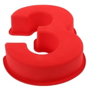 Number 3 Cake Pan