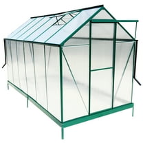 JULY'S SONG 20'x10' Outdoor Greenhouse Kit, Polycarbonate Green House ...