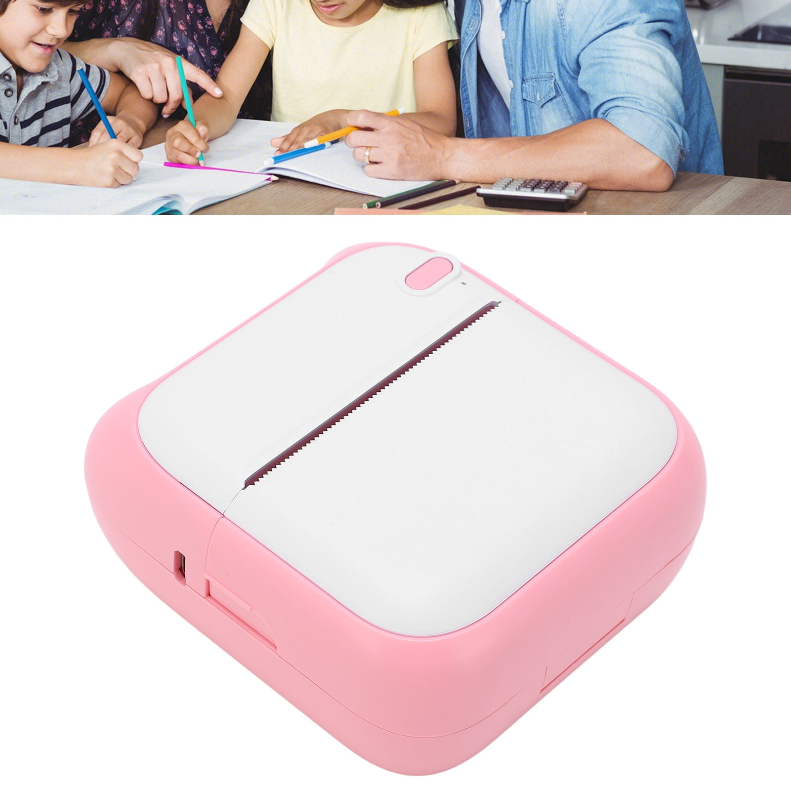Mini impresora multiusos portátil, inalámbrica, inteligente, HD, Mini ...