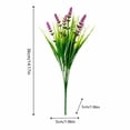 Artificial Yellow Lavender Flower Picks, Spring Porch Decorations ...