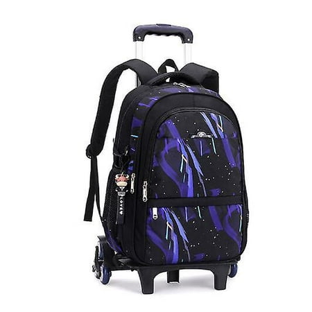 Kids School Rolling Backpack For Boys School Satchel With Wheels ...