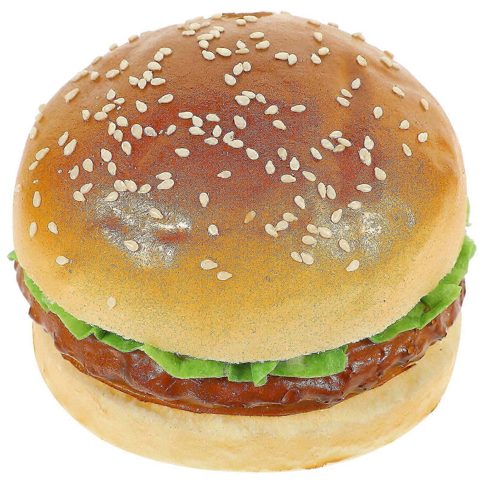 Realistic Burger Lifelike Simulation Fake Burger Bakery Display Food ...